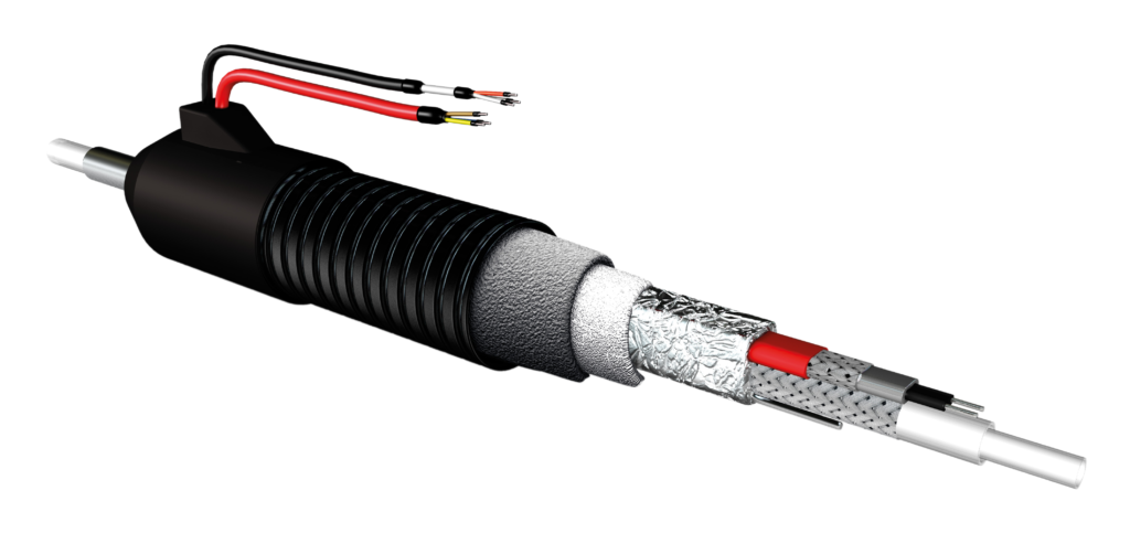 Heated Sample Line - self-regulating cut to length - JCT Gas Sampling