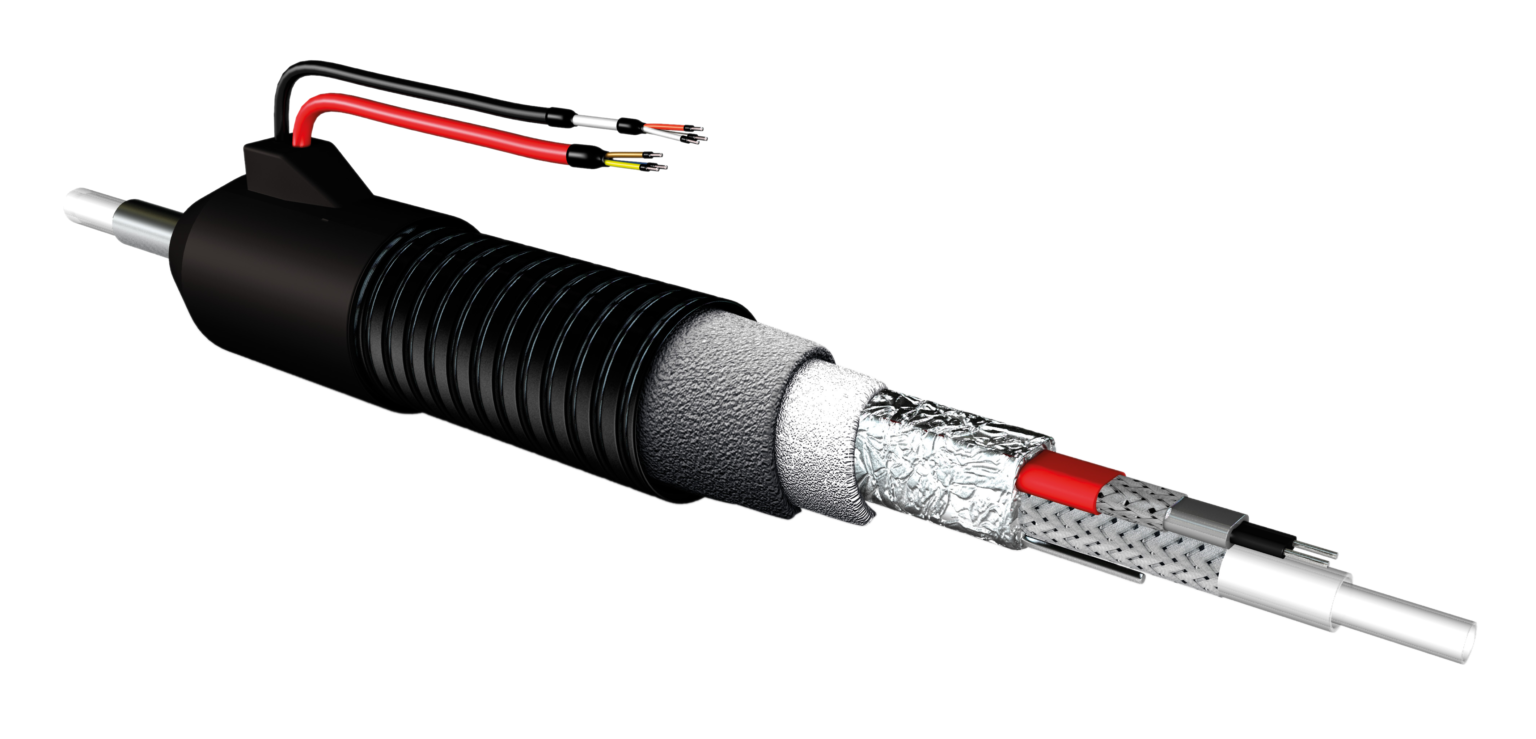 Heated Sample Line - self-regulating cut to length - JCT Gas Sampling