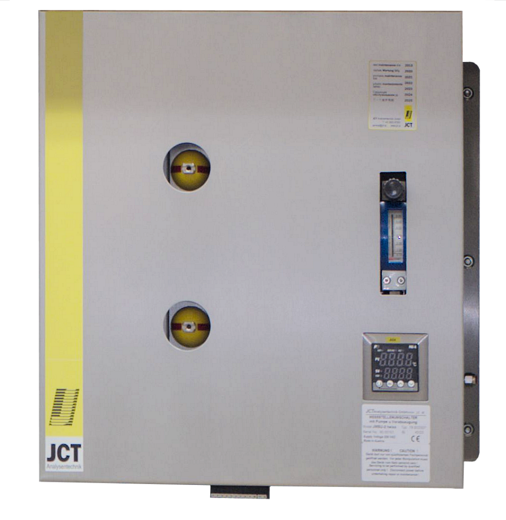 Heated Sample Feed Unit with Stream Selector - JCT Gas Sampling