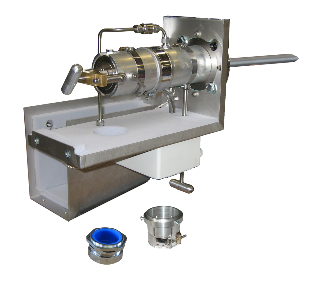 Gas Sampling Probe with Process Shut-off Valve - JCT Gas Sampling